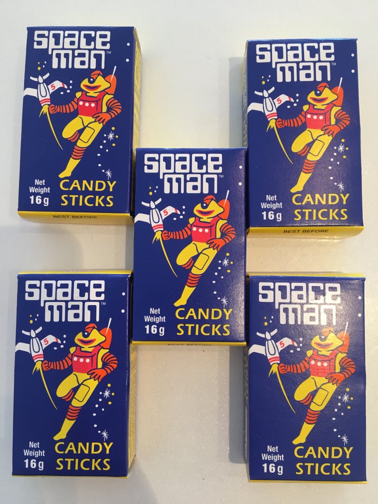 Space Man Candy Sticks – The Lolly Jar NZ